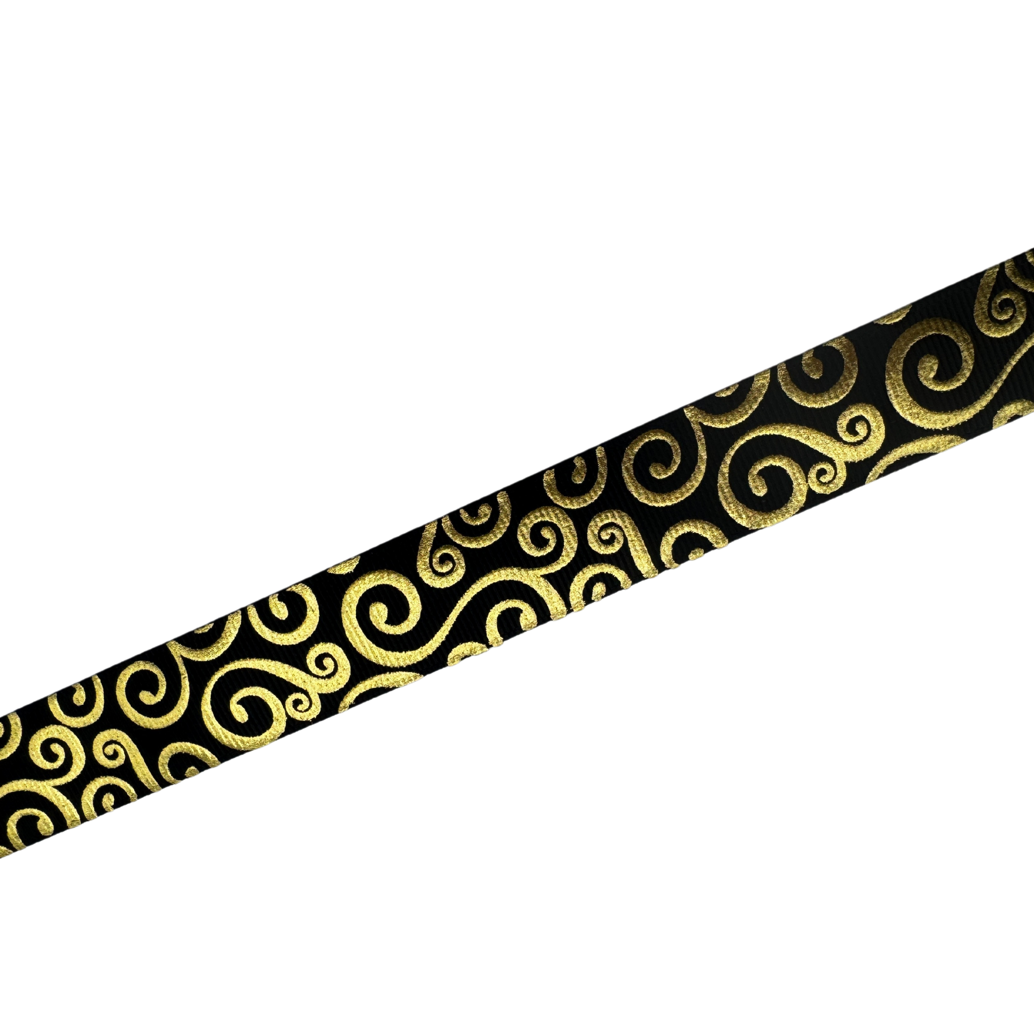 Gold Swirls Black Interchangeable Visor Band – Visor Versa